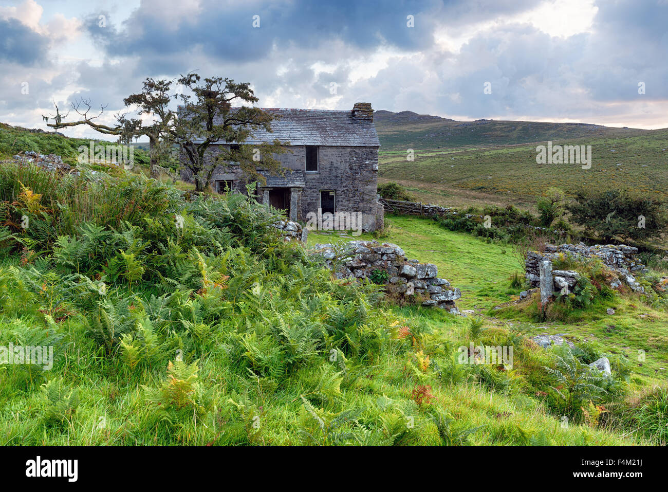 Cornwall Cottage House Moors High Resolution Stock Photography and ...