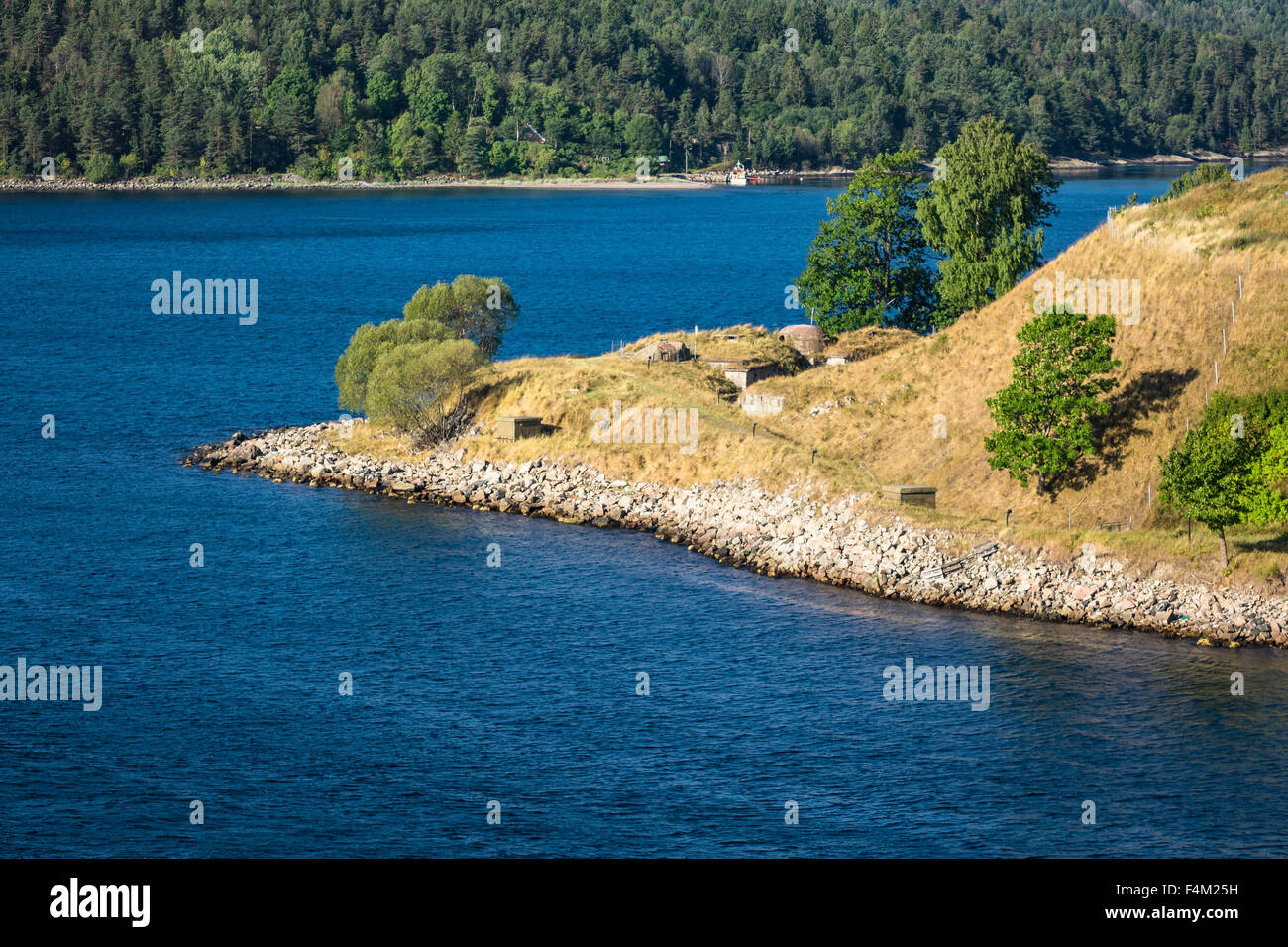 Landscape in the Oslofjord in Norway Stock Photo - Alamy