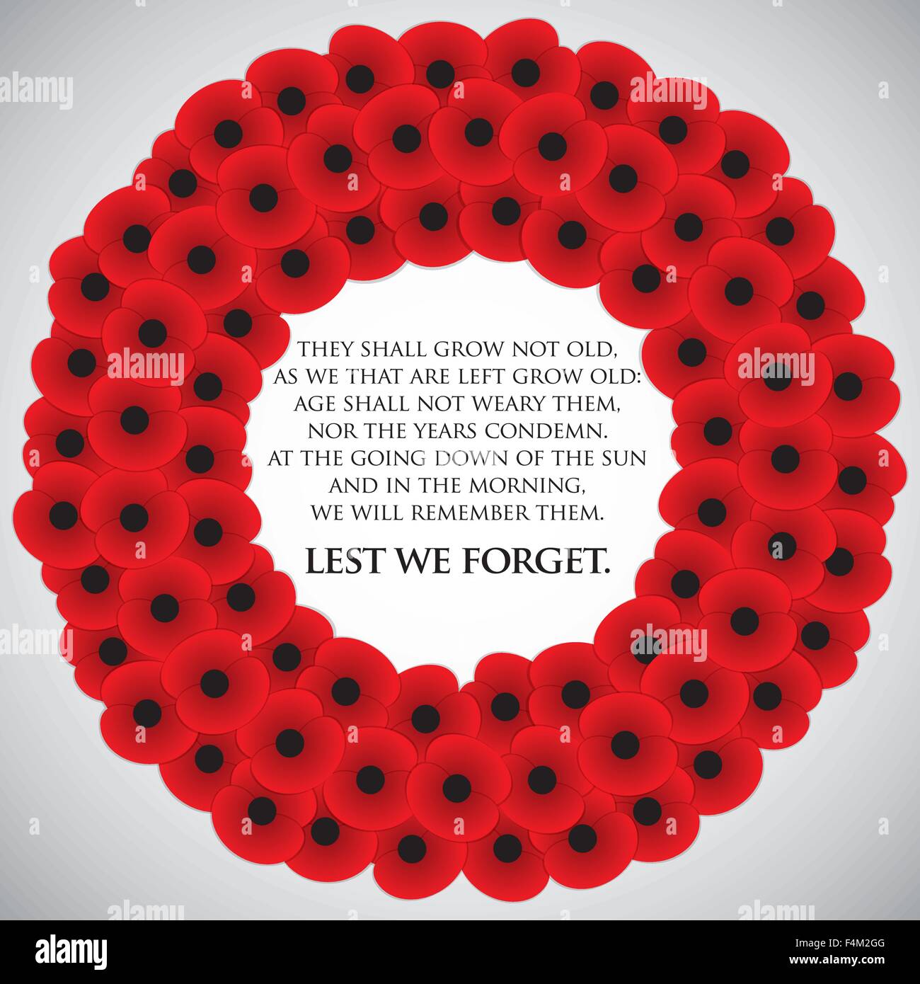 War veteran soldier wreath remembrance Stock Vector Images - Alamy