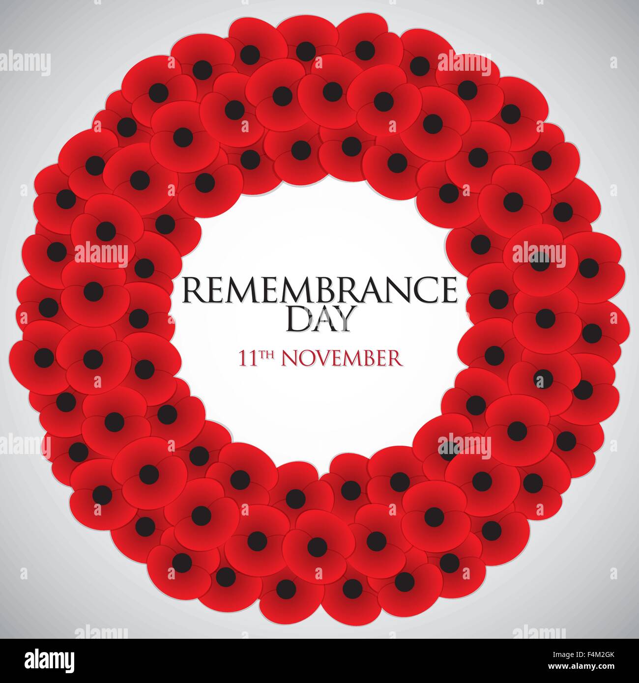 Remembrance Day card in vector format Stock Vector Image & Art - Alamy