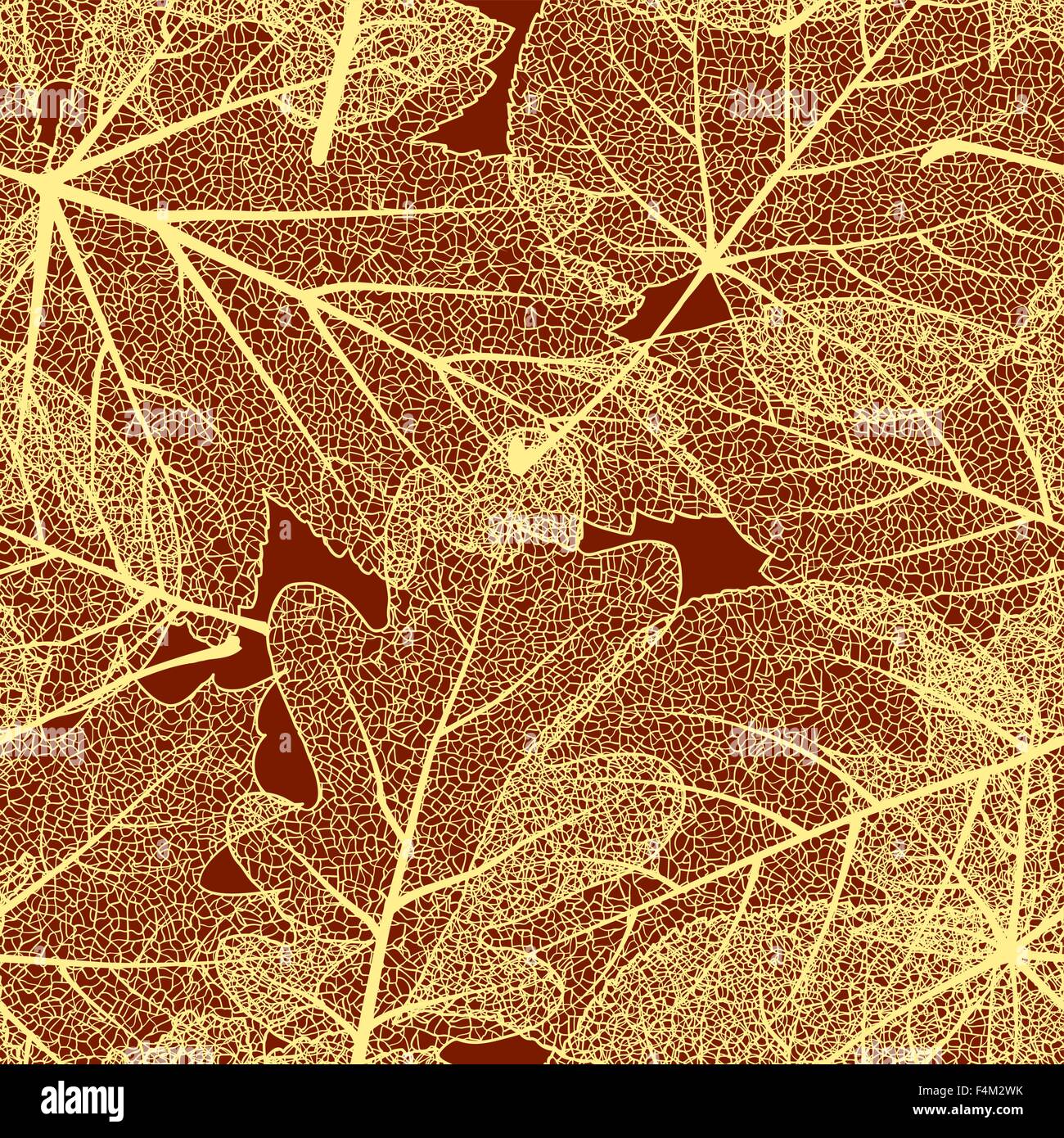 Detailed leaves seamless background. EPS 10 Stock Vector Image & Art ...