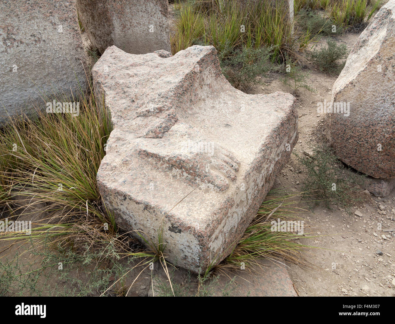 The site of ancient Bast, Tell Basta, classical Bubastis southeast of ...