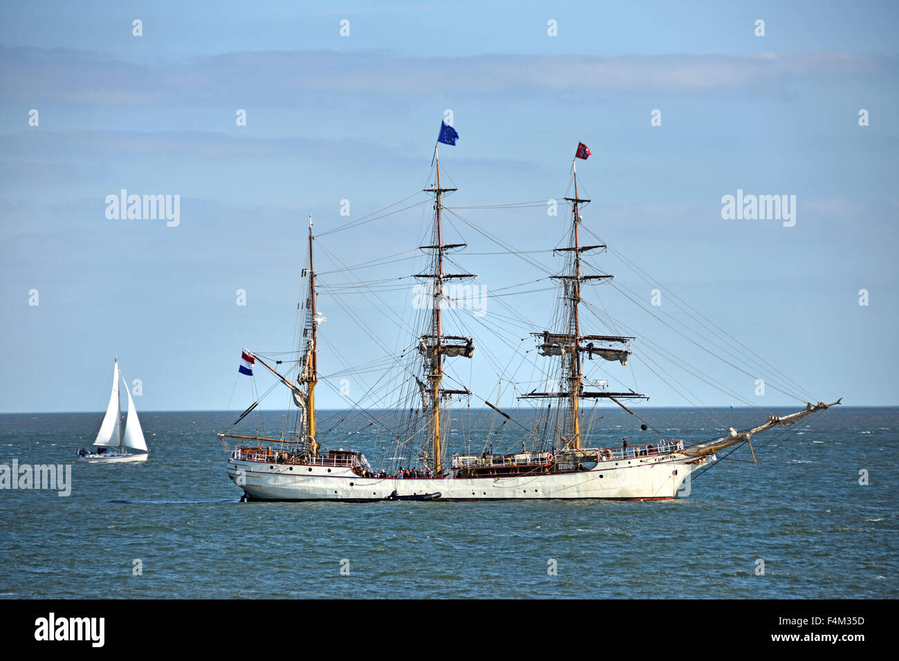 Tall Ship Waddenzee Wad Coast Sea Boat Sailing Netherlands Holland ebb ...
