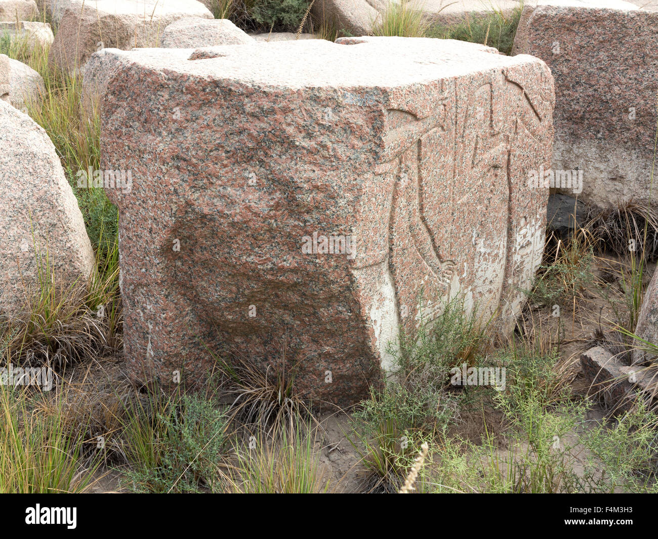The site of ancient Bast, Tell Basta, classical Bubastis southeast of ...