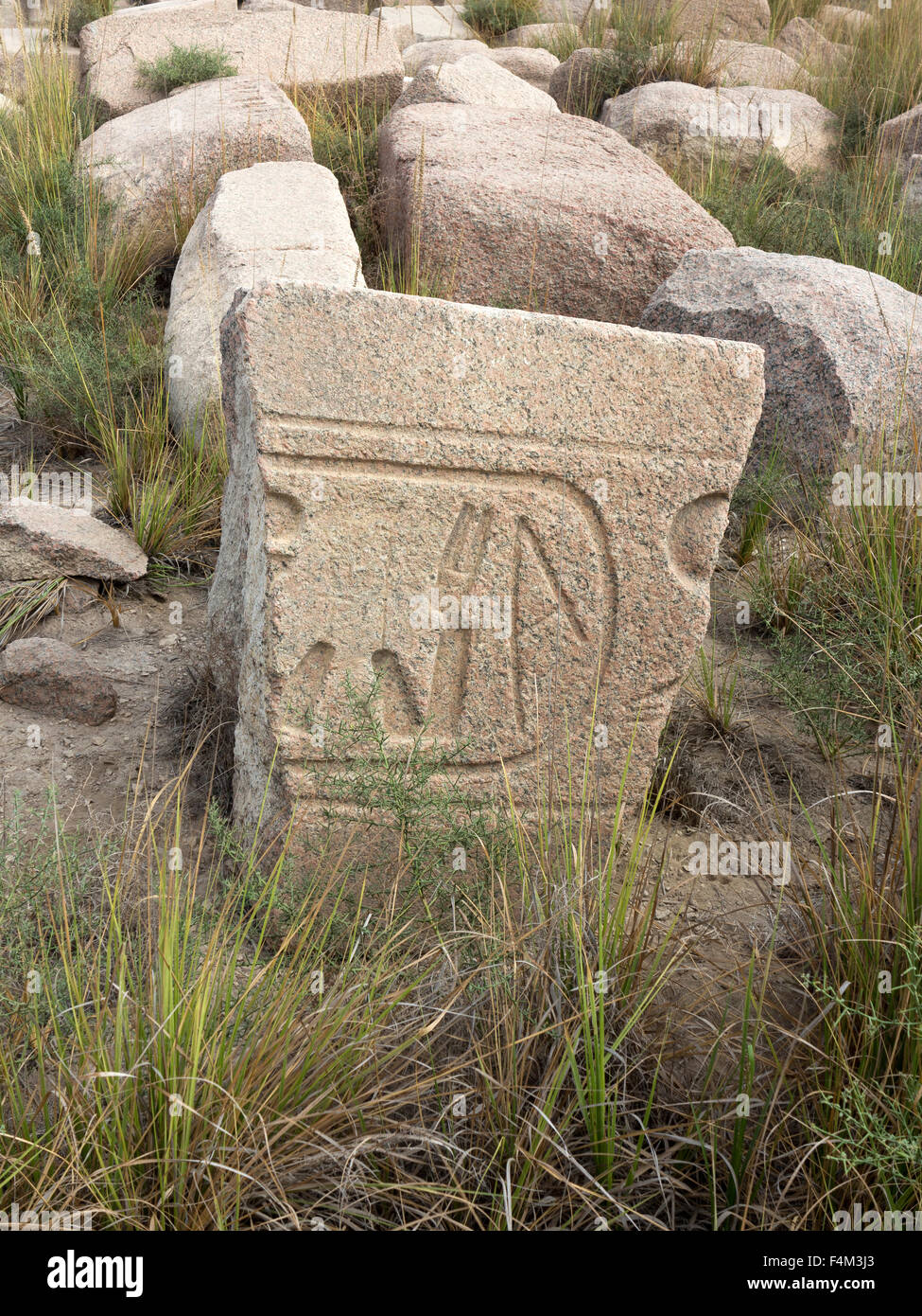 The site of ancient Bast, Tell Basta, classical Bubastis southeast of ...