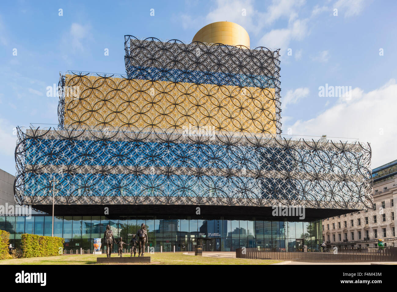 England, West Midlands, Birmingham, The Library of Birmingham Stock ...