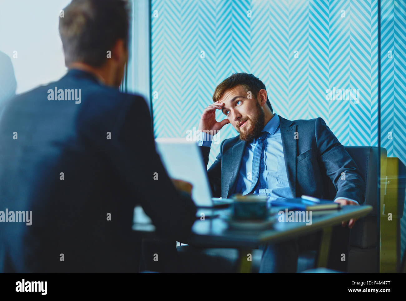 Employee thinking hi-res stock photography and images - Alamy