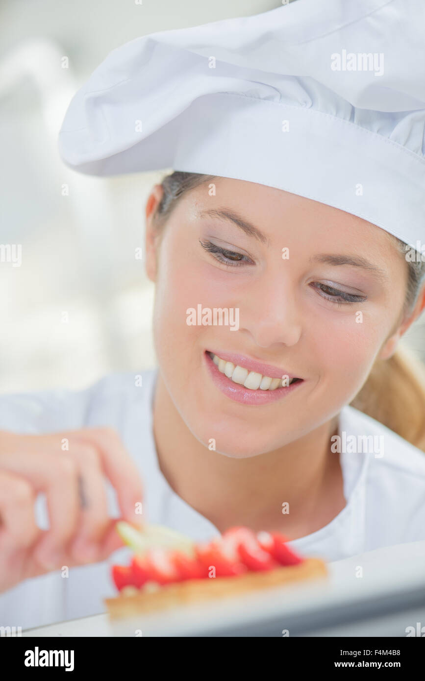 Lady chef hi-res stock photography and images - Alamy