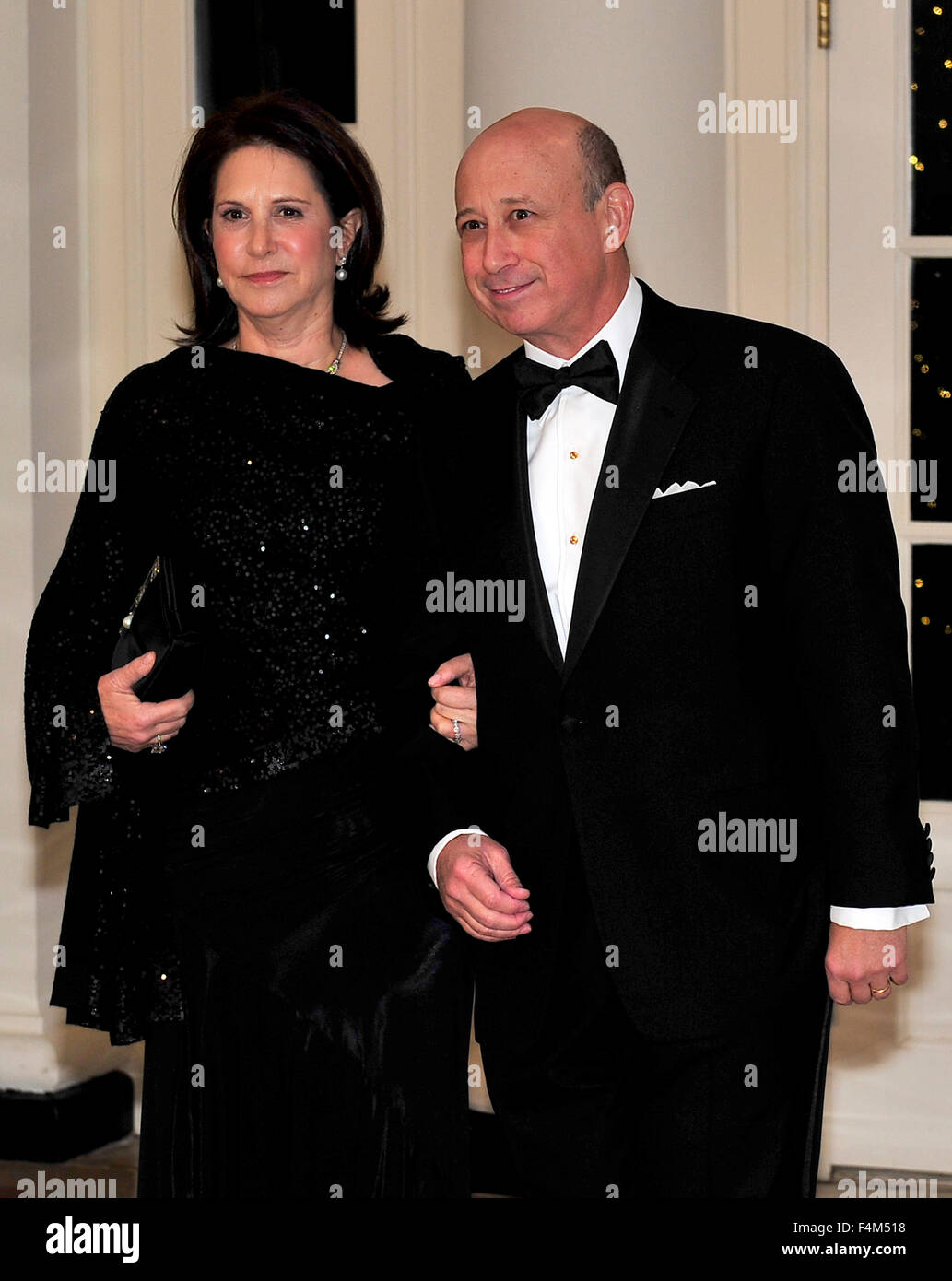 Lloyd And Laura Blankfein