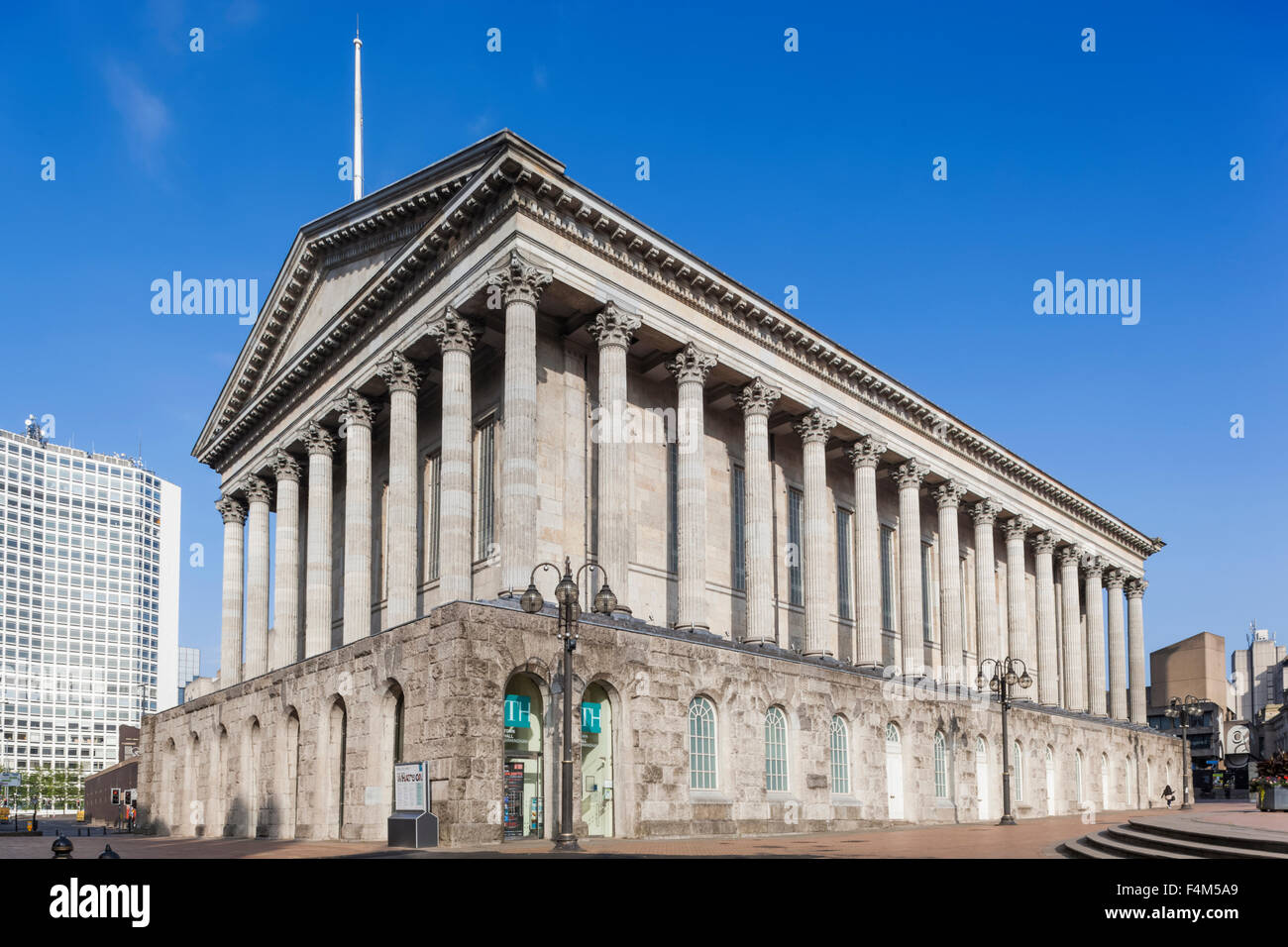 England, West Midlands, Birmingham, Victoria Square, The Town Hall ...