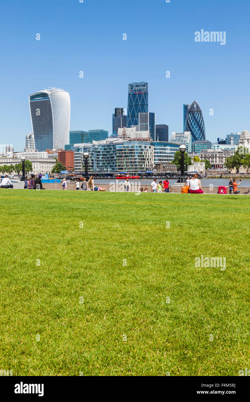 England, London, City Skyline and Riverfront Stock Photo - Alamy