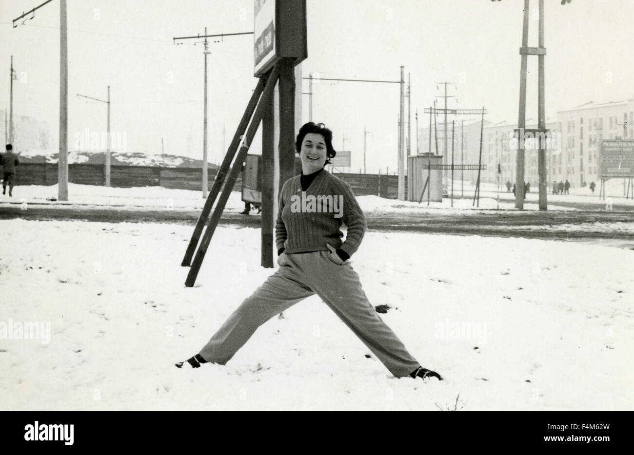 Snowfall of 1956 hi-res stock photography and images - Alamy