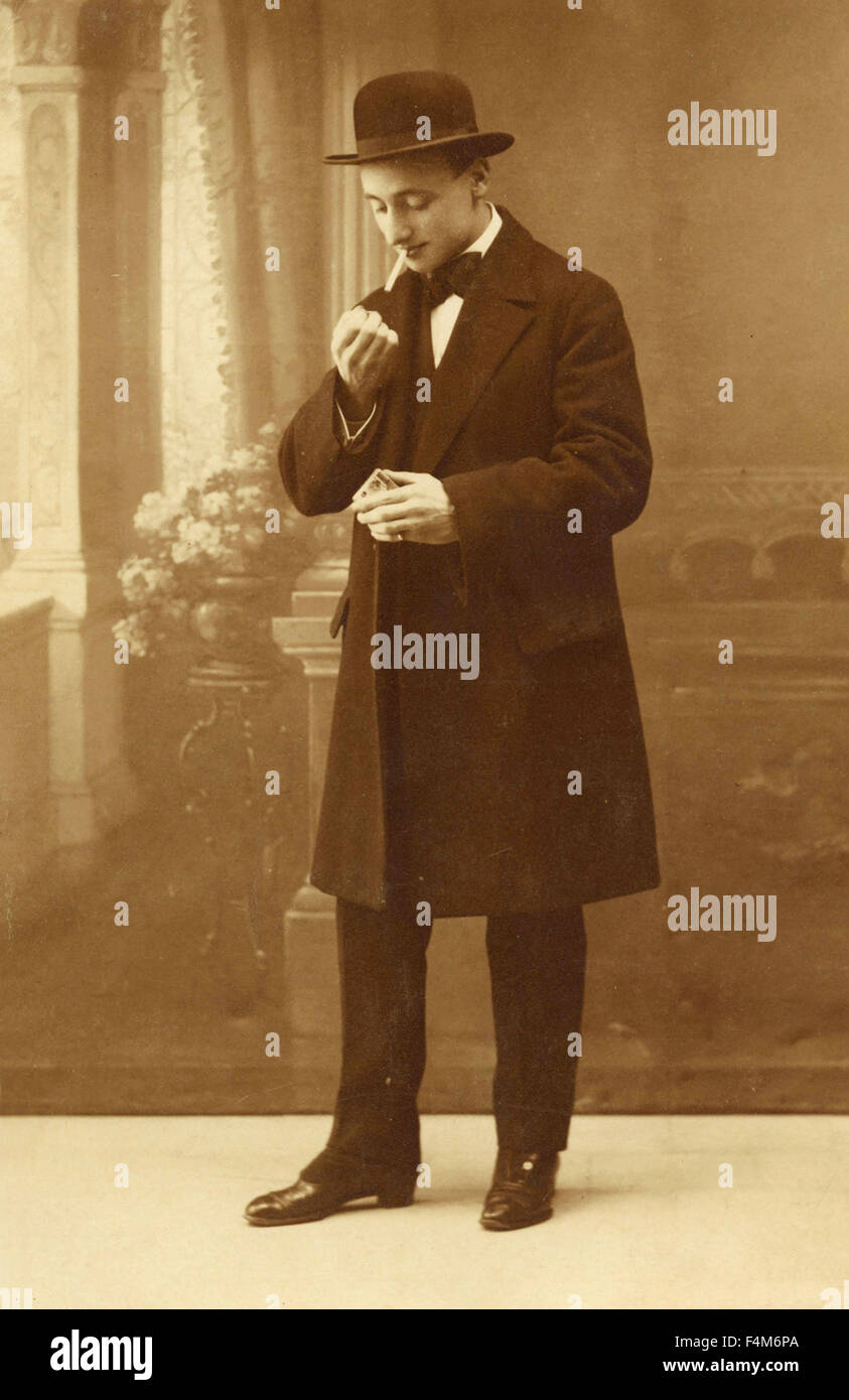 Portrait smart guy italy hi-res stock photography and images - Alamy