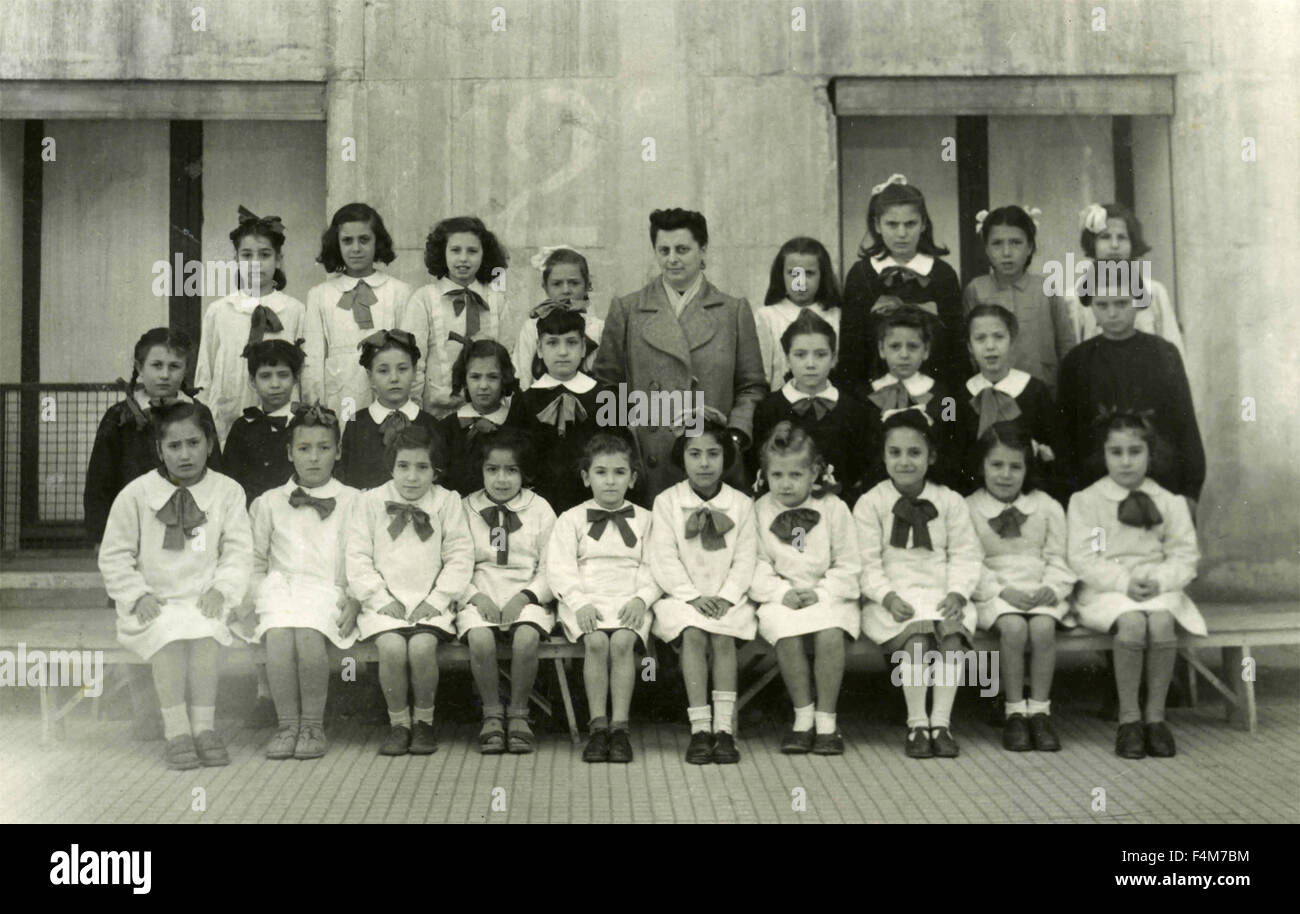1950 school photo hi-res stock photography and images - Alamy