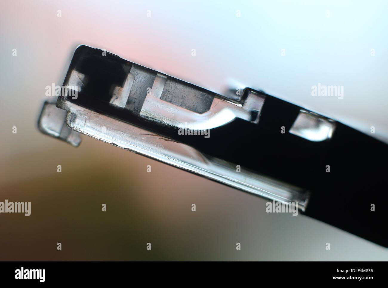 The plug of a local area network (LAN) cable in Kaufbeuren, Germany, 16 ...