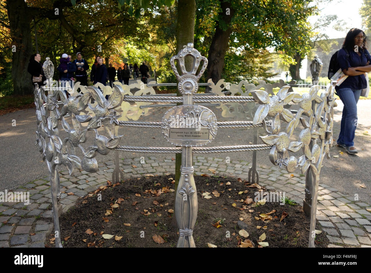 Tree planted in Honour of Inauguration of the Dutch monarch, Maastricht ...
