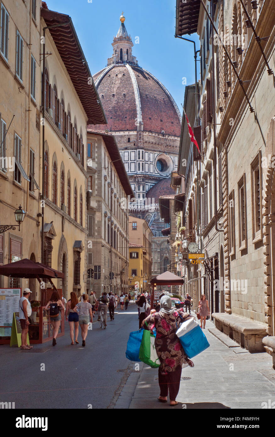 street view of Cathedral of Saint Mary of the Flowers or Il Duomo di ...