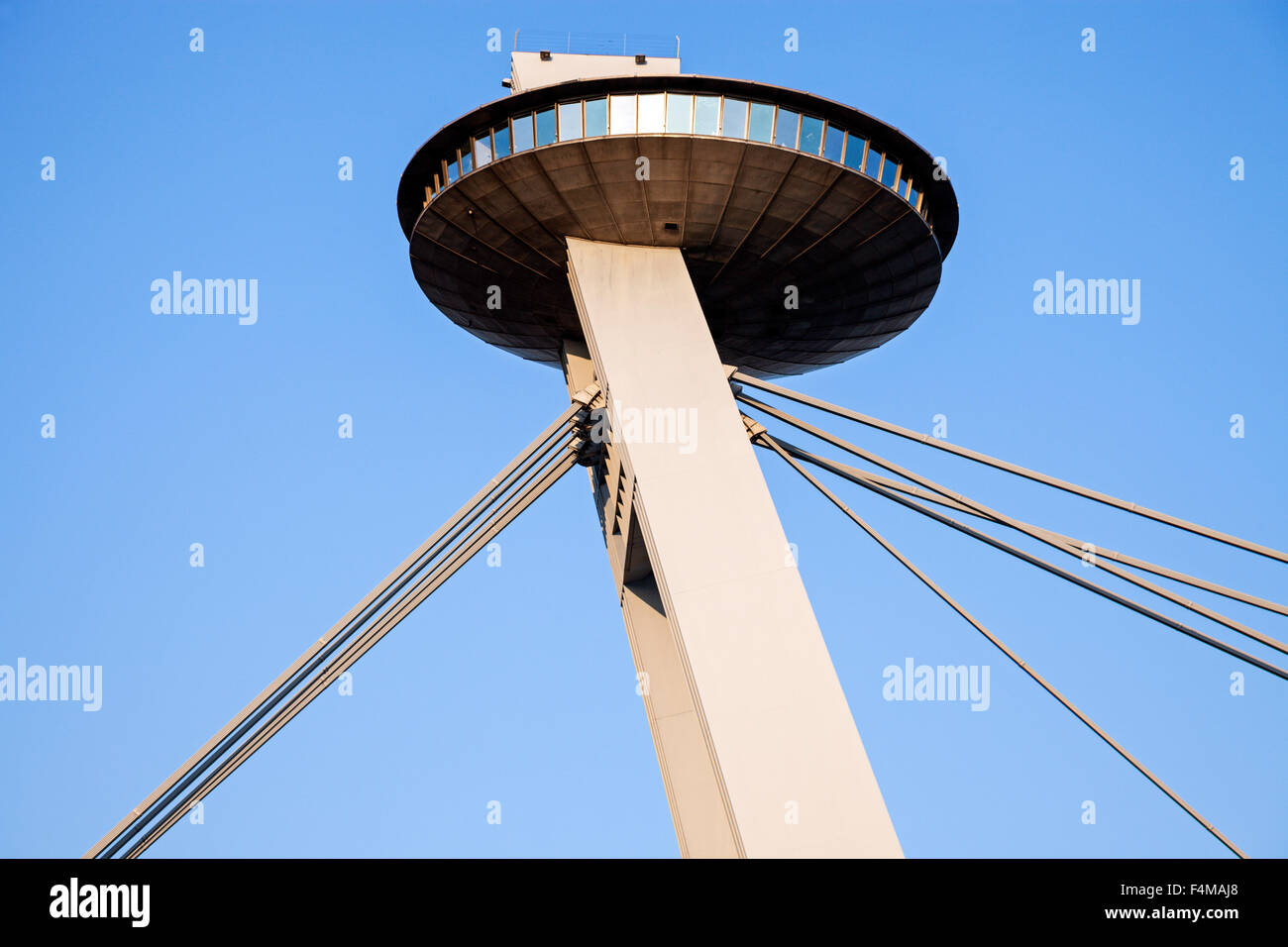 Most SNP bridge in Bratislava Stock Photo - Alamy