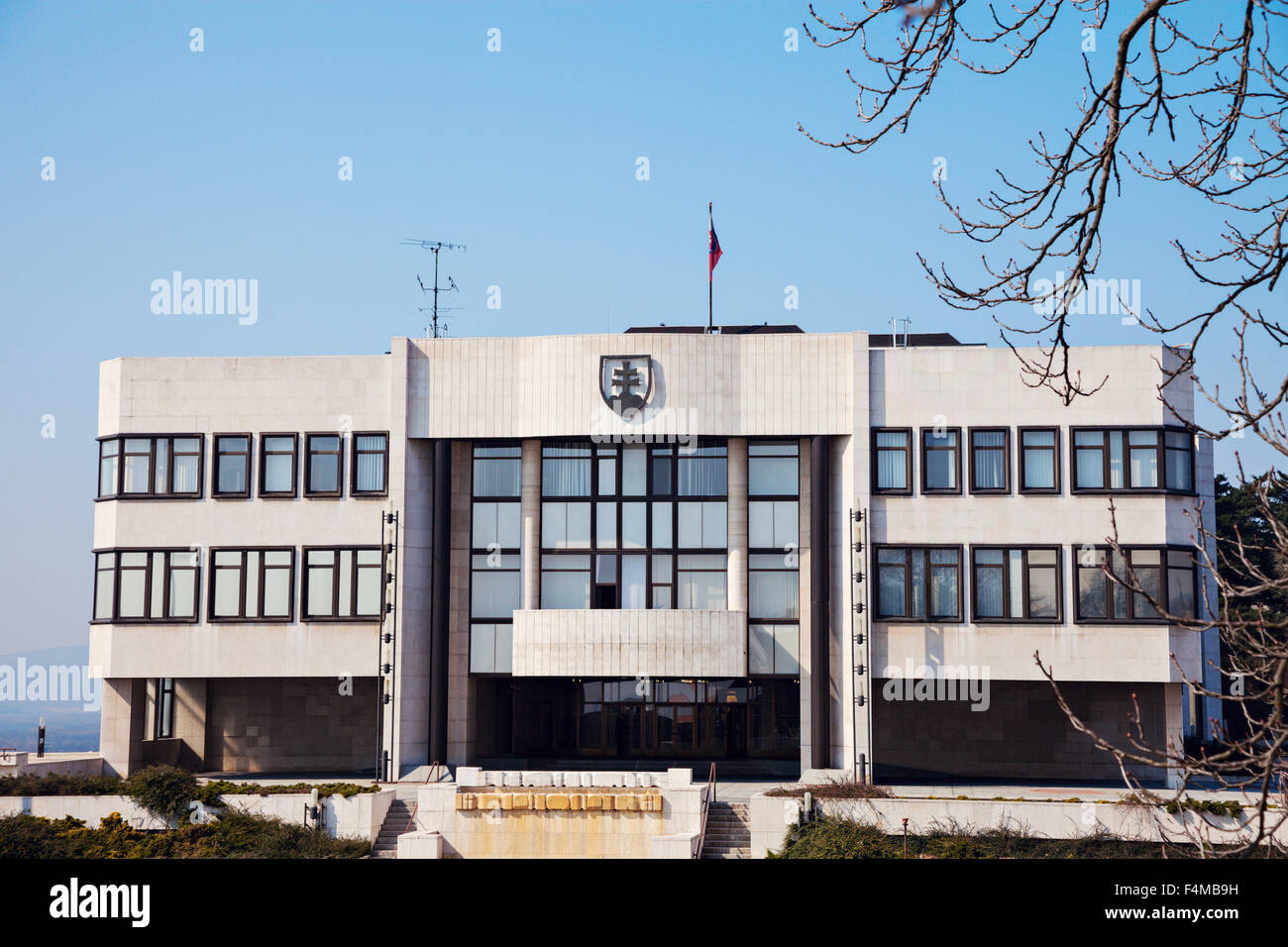 Slovak parliament building in bratislava hi-res stock photography and ...