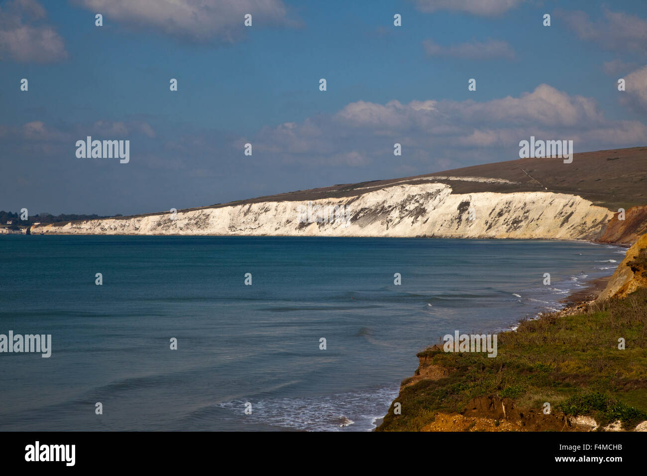 Freshwater Bay, Isle of Wight, Hampshire, England Stock Photo - Alamy