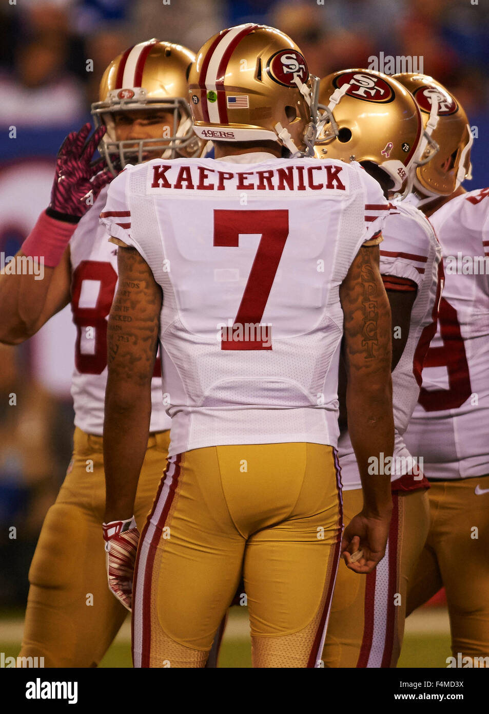 49ers' quarterback Colin Kaepernick (7) in the first half during NFL ...