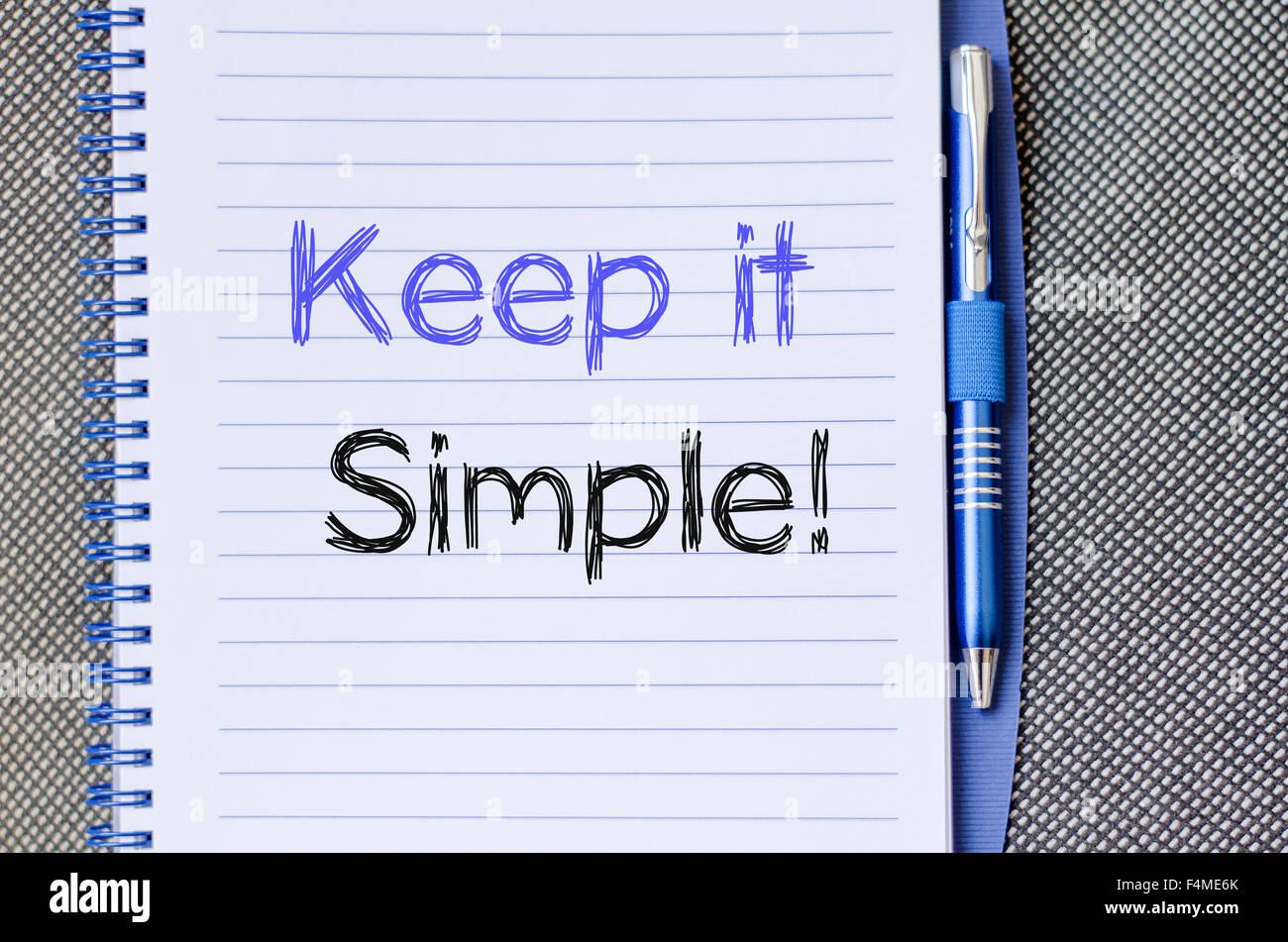 Keep simple text on hi-res stock photography and images - Alamy