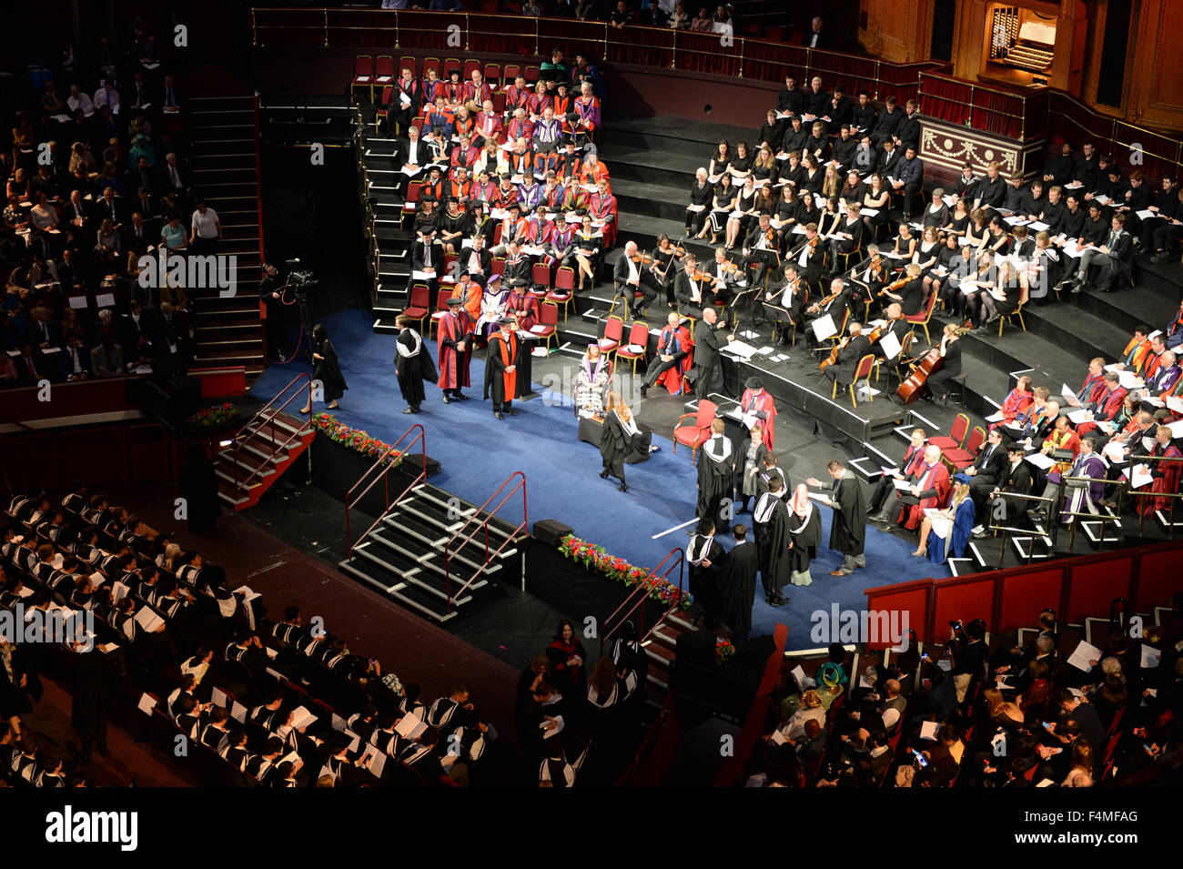 Inside the Royal Albert Hall graduates and families on Imperial College ...