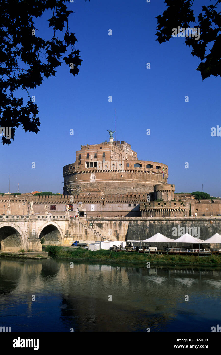 Italy, Rome, Castel Sant'Angelo castle Stock Photo - Alamy