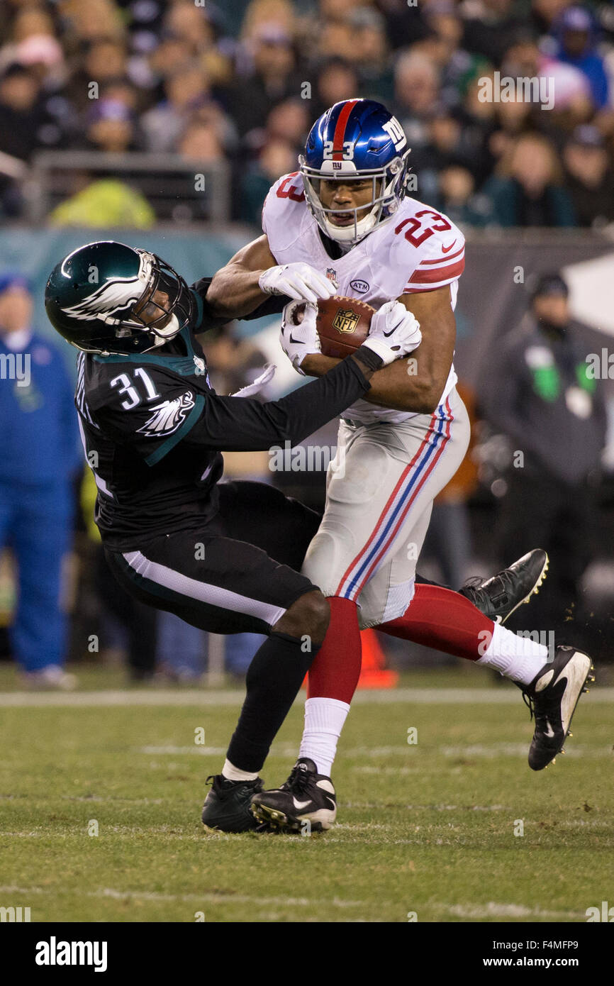 Philadelphia, Pennsylvania, USA. 19th Oct, 2015. New York Giants ...