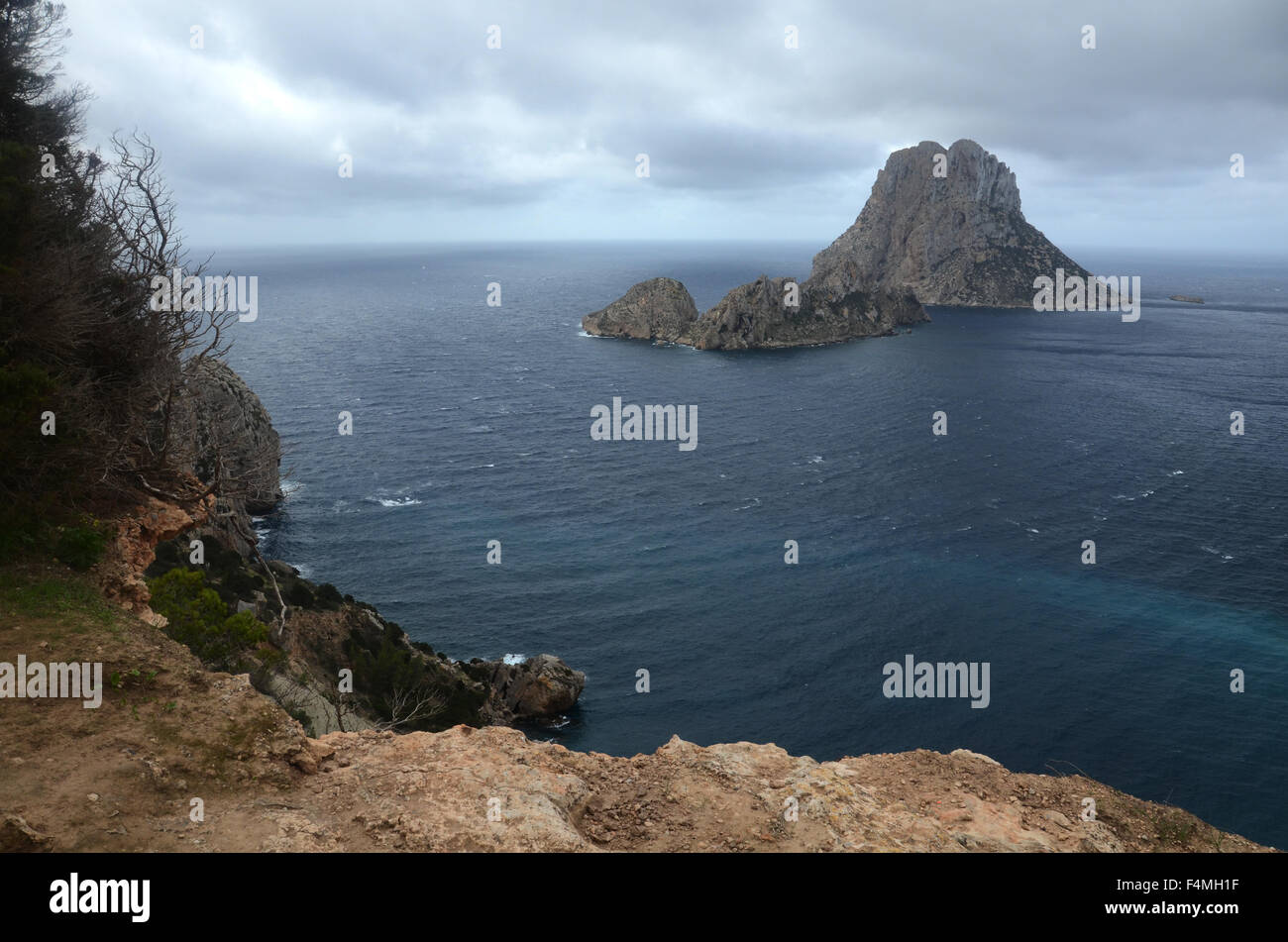 ES VEDRA, an uninhabited rock island situated 2km off the west coast of ...