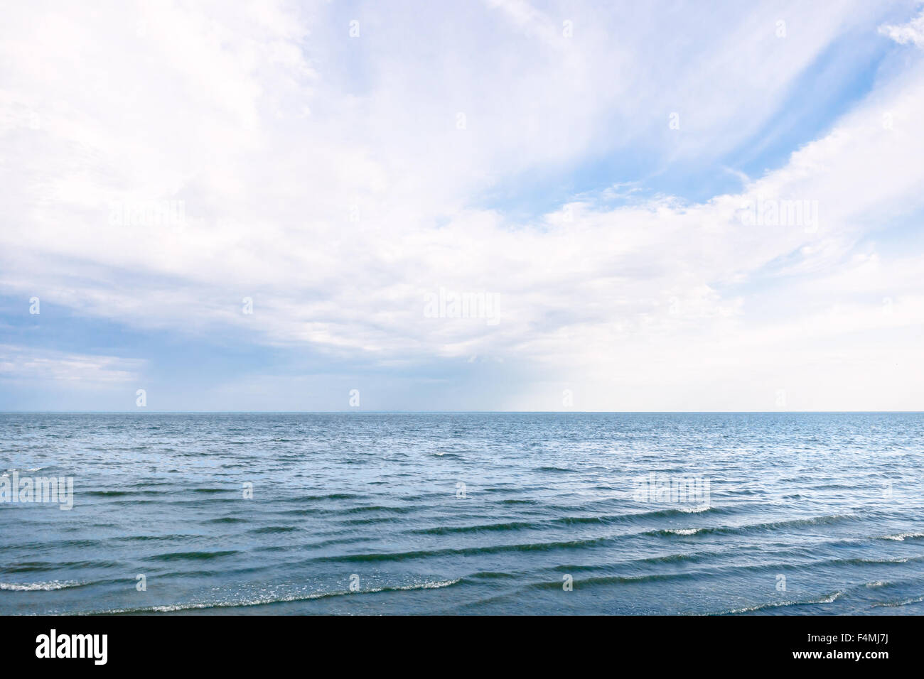 The sea and the sky Stock Photo - Alamy