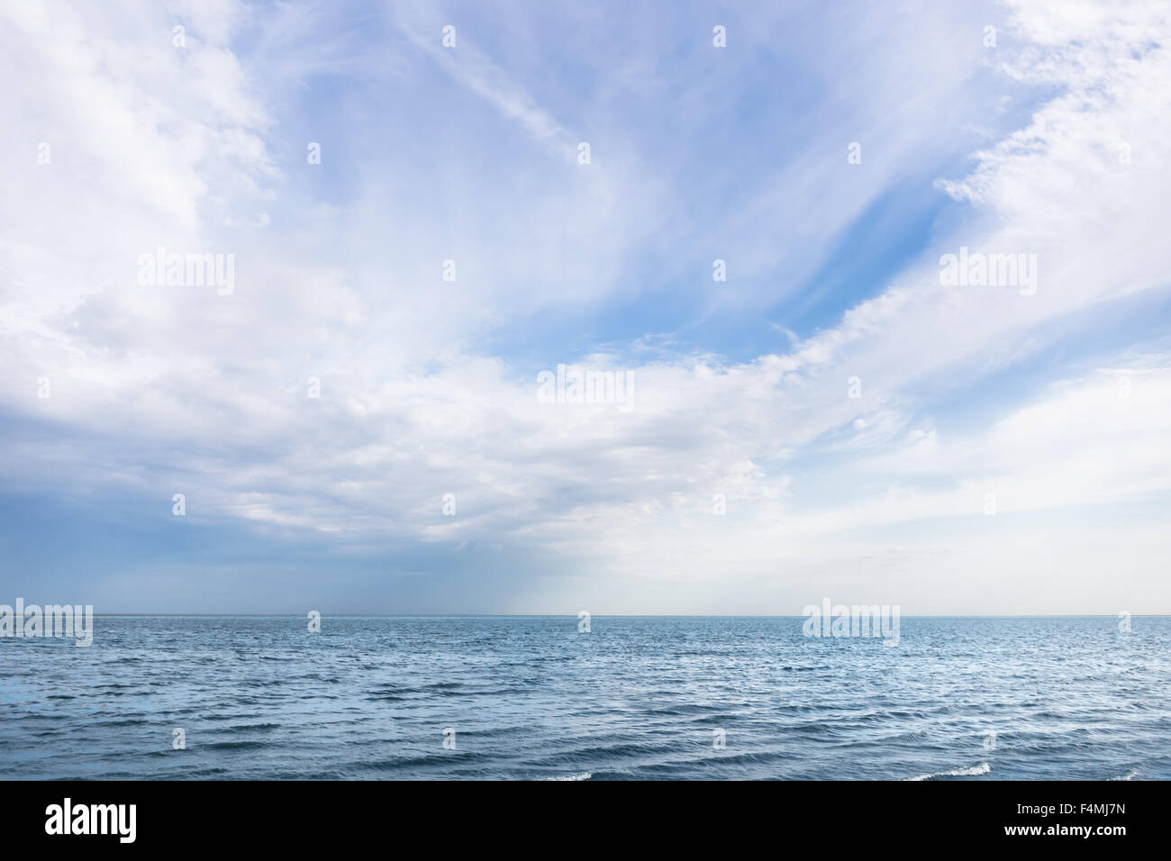 The sea and the sky Stock Photo - Alamy