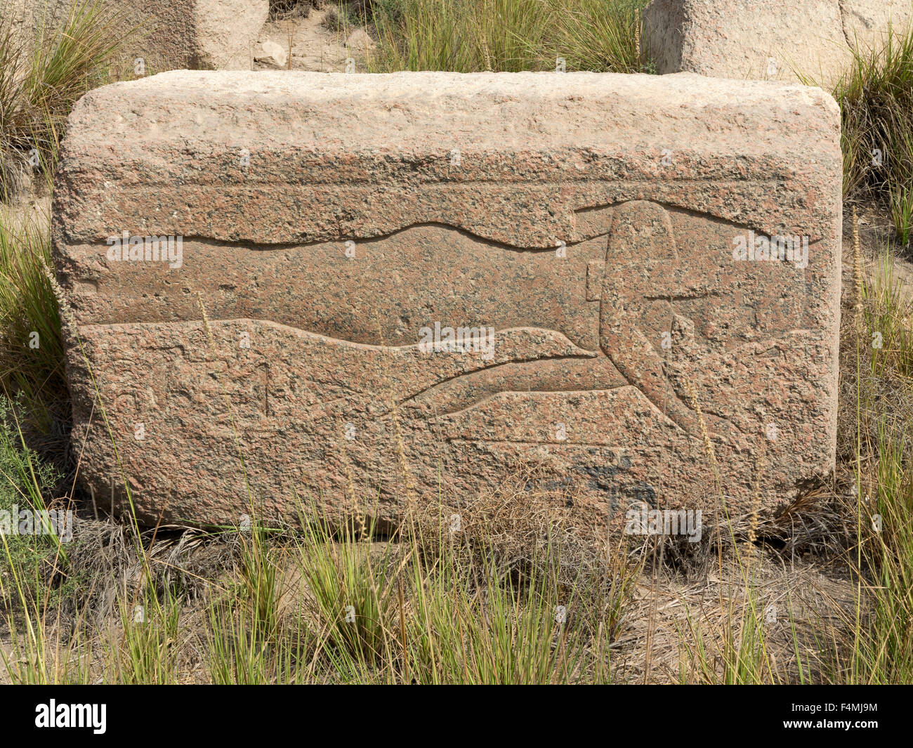 The site of ancient Bast, Tell Basta, classical Bubastis southeast of ...