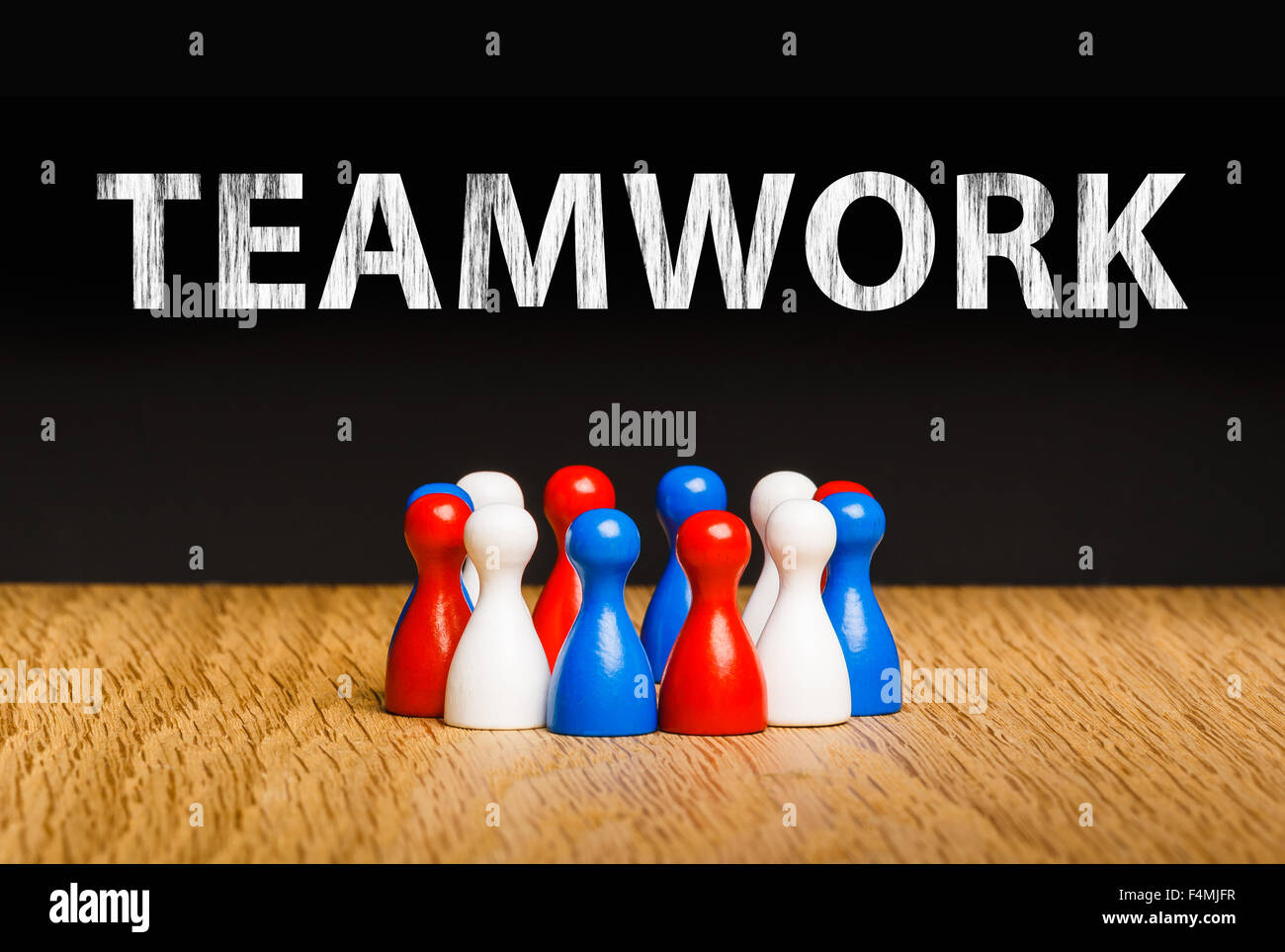 Teamwork white hi-res stock photography and images - Alamy