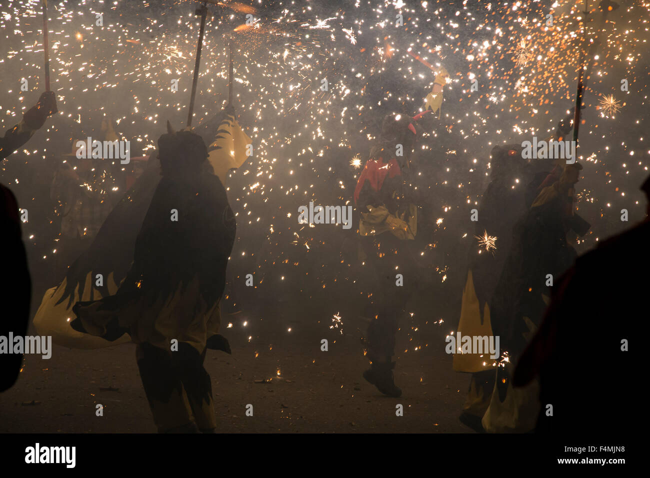 Catalonia festival september hi-res stock photography and images - Alamy