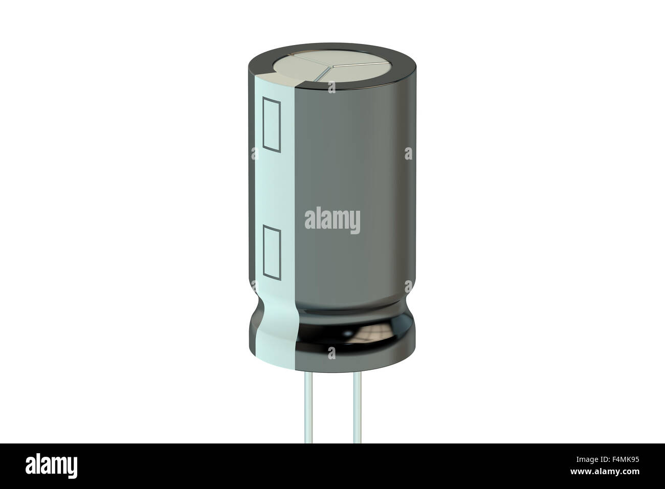 Capacitor isolated on white background Stock Photo - Alamy