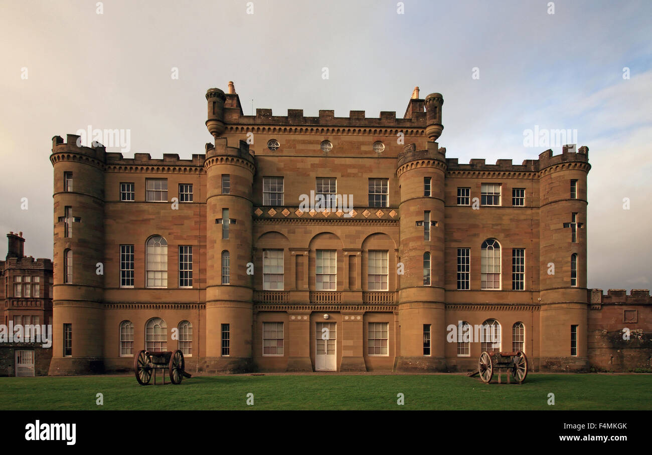 The stunning Culzean Castle an late afternoon Stock Photo - Alamy