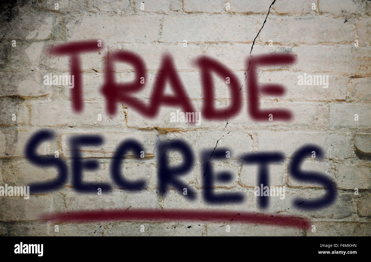 Trade secrets word hi-res stock photography and images - Alamy
