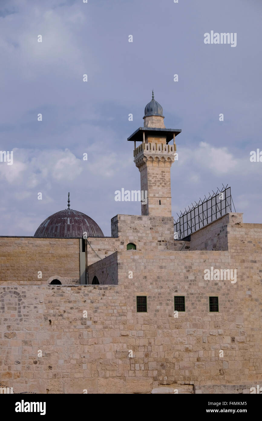 Minarets of the temple mount hi-res stock photography and images - Alamy