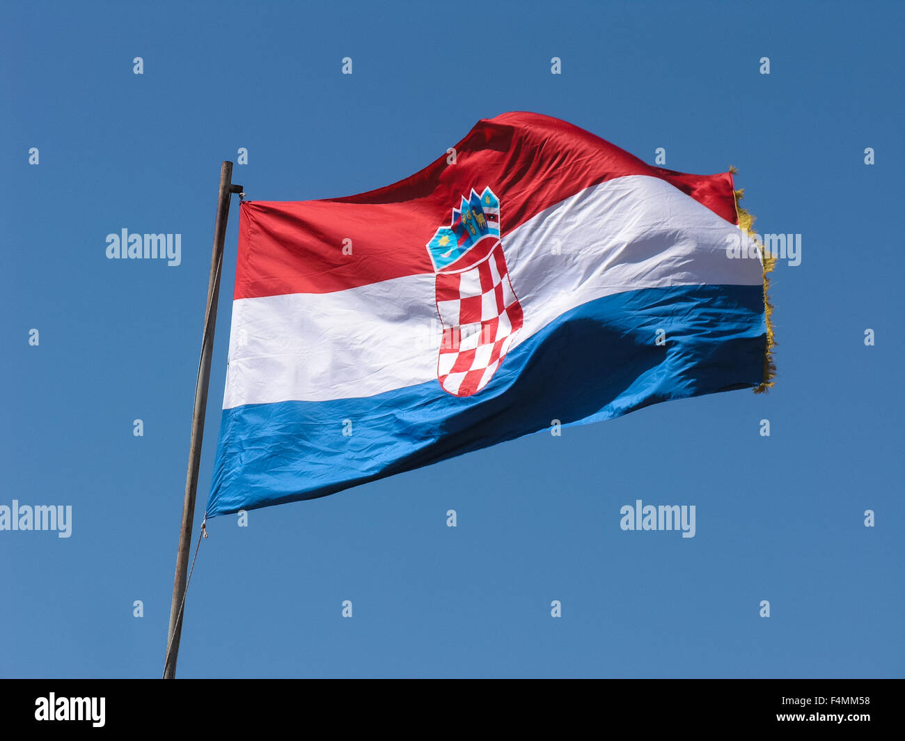 Croatian flag hi-res stock photography and images - Alamy