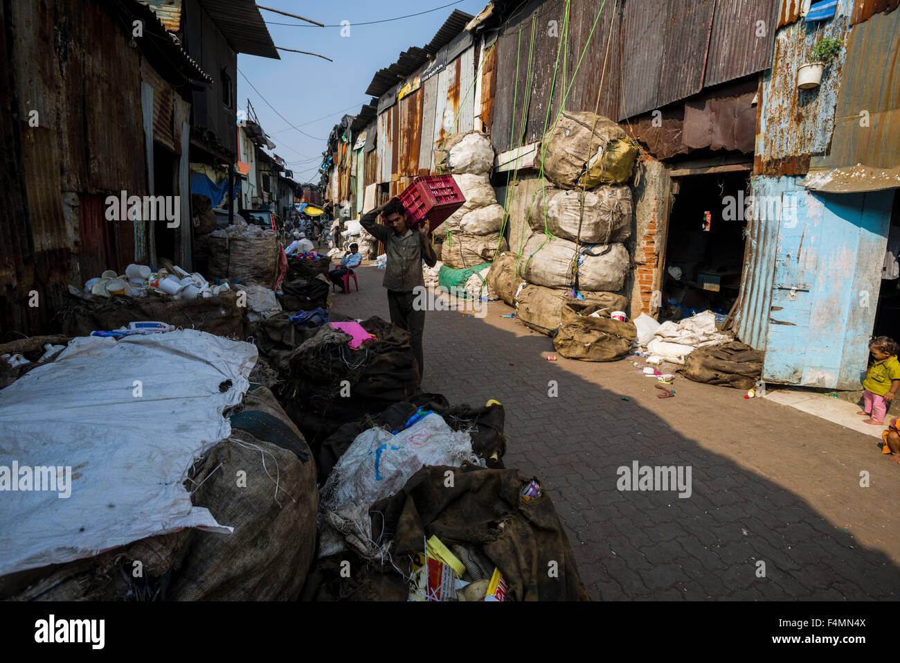 Man carrying plastic box hi-res stock photography and images - Alamy
