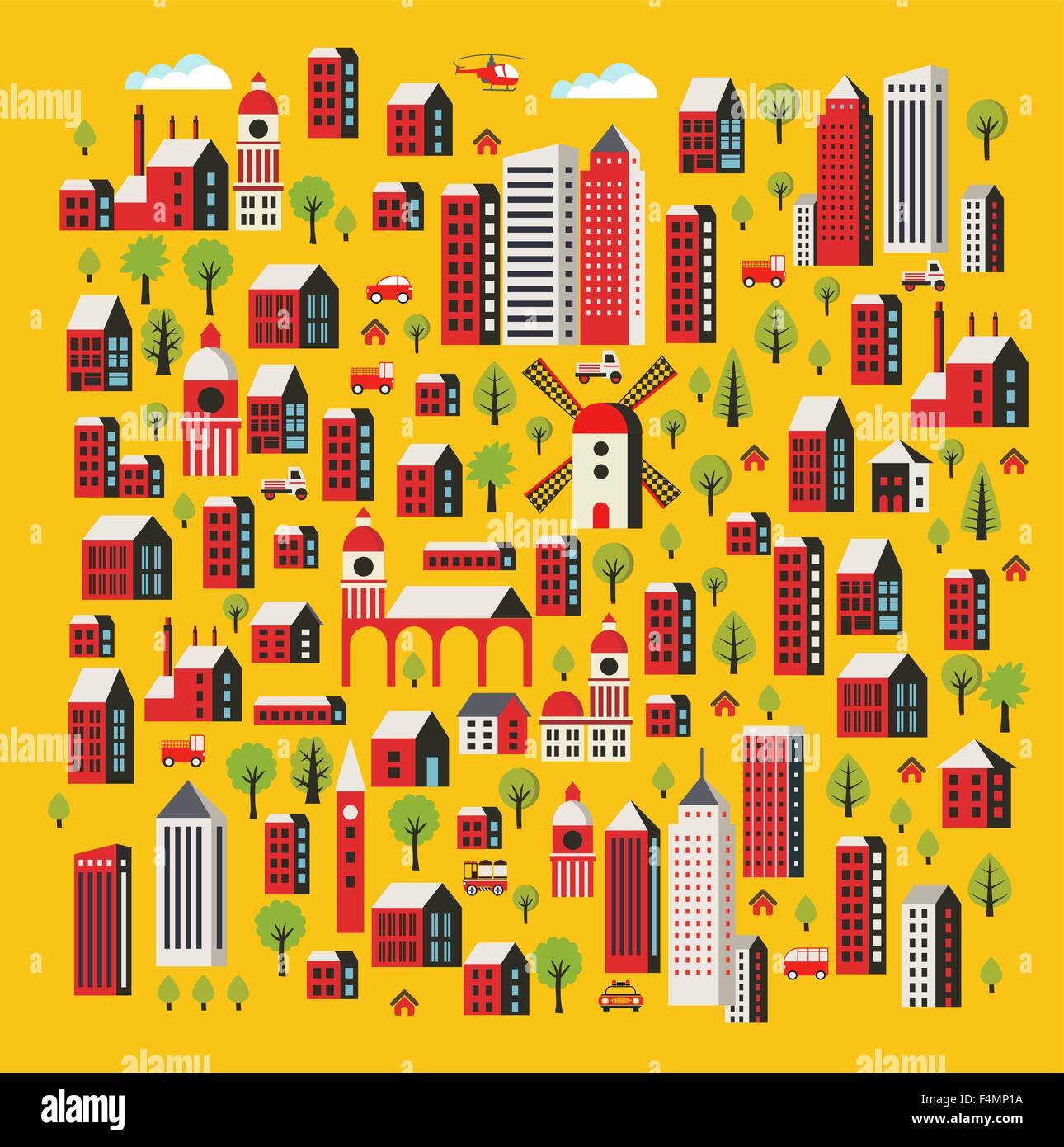 Metropolitan life tower Stock Vector Images - Alamy