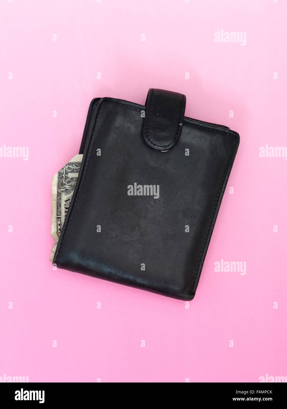 A close up shot of a males wallet Stock Photo - Alamy