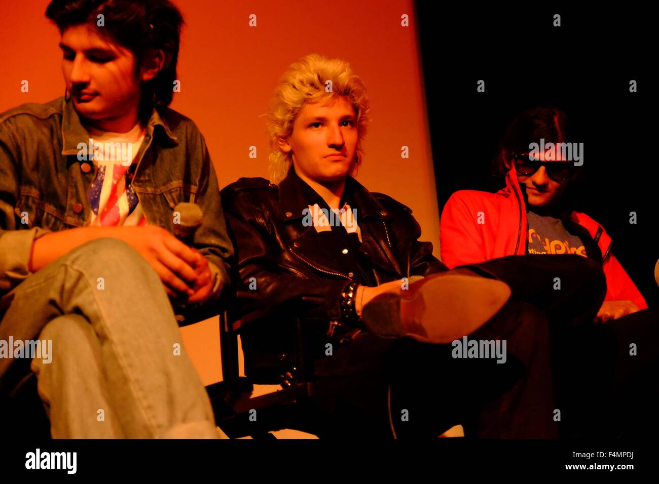 Four of the Angulo brothers answer questions after a London screening ...