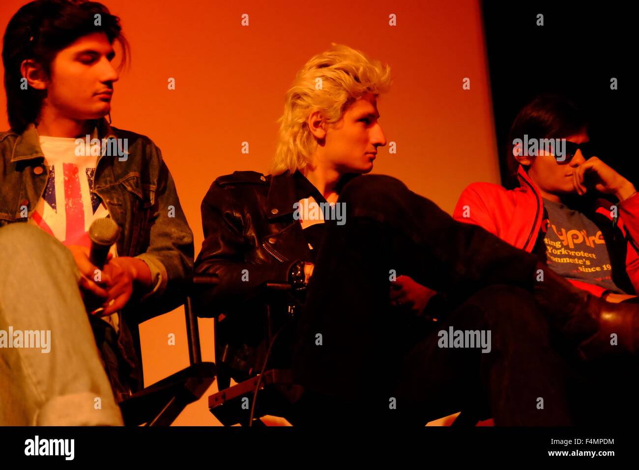 Four of the Angulo brothers answer questions after a London screening ...