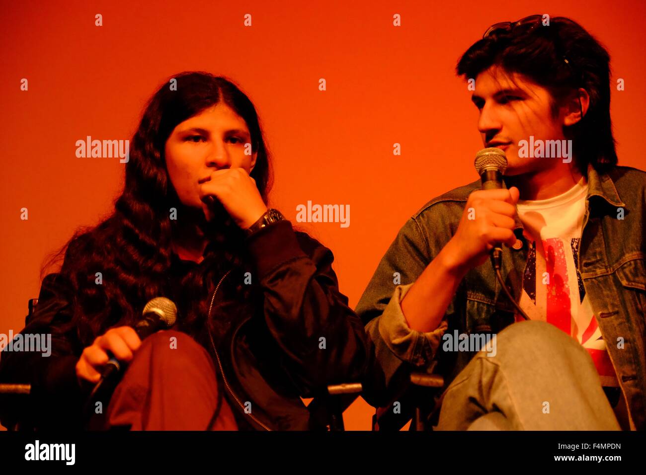 Four of the Angulo brothers answer questions after a London screening ...