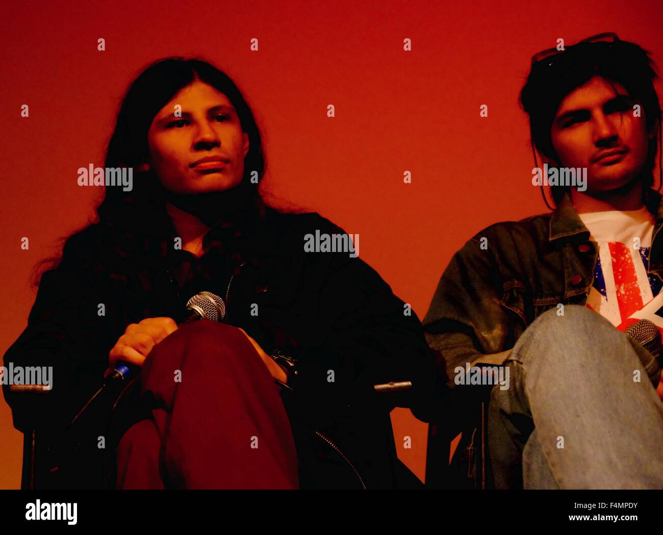 Four of the Angulo brothers answer questions after a London screening ...