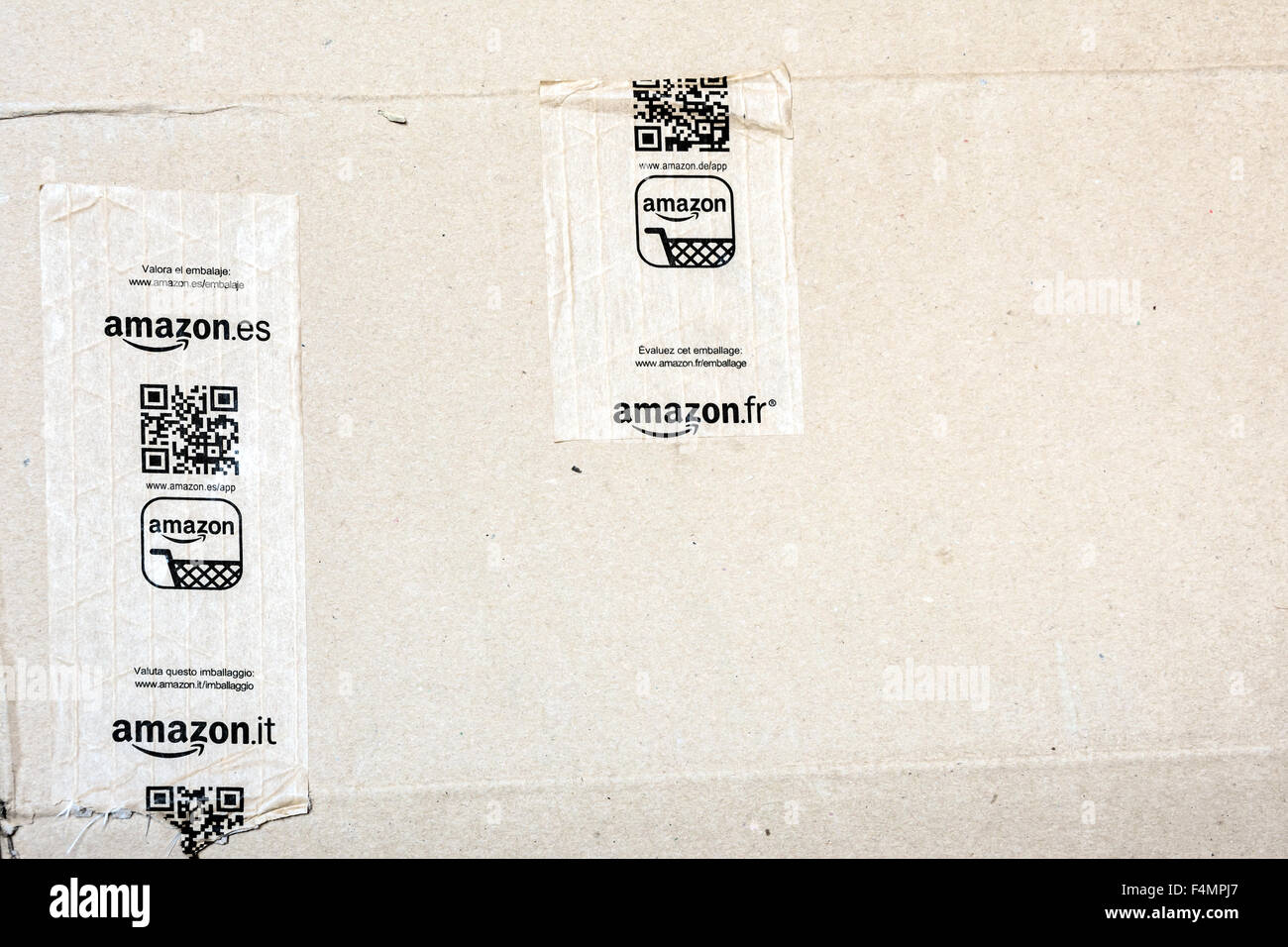 Amazon parcel hi-res stock photography and images - Alamy