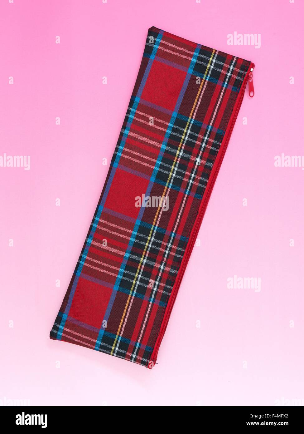 A close up shot of a school pencil case Stock Photo - Alamy