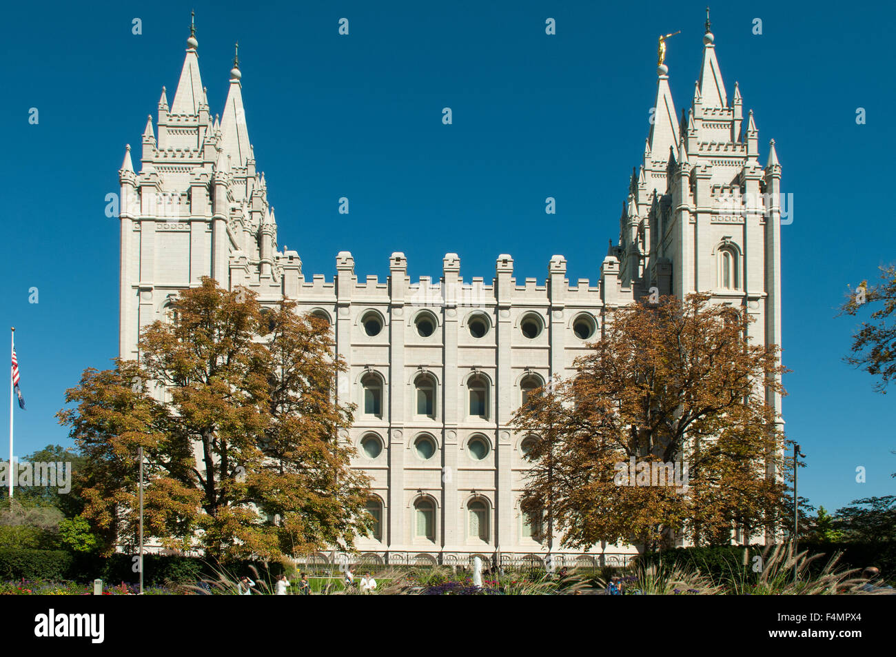 Mormon salt lake city temple hi-res stock photography and images - Alamy